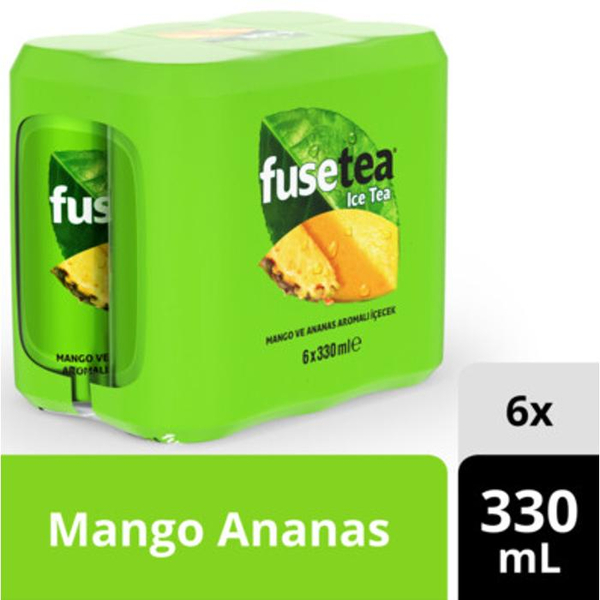 Fuse Tea Mango-Ananas 6*330 Ml - Cepte Şok